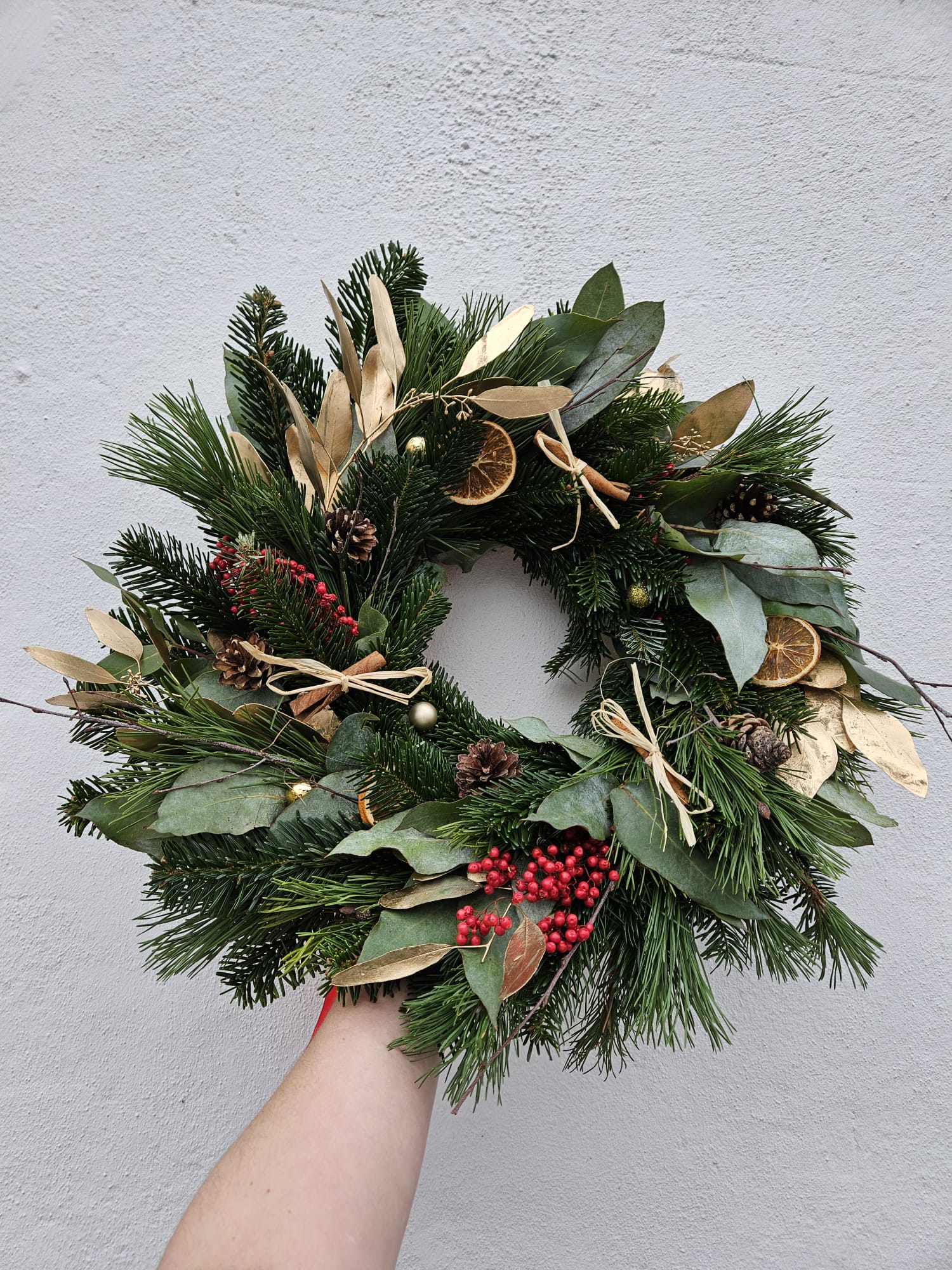 How To Make a Christmas Wreath: An Easy Step-by-step Guide & Between ...